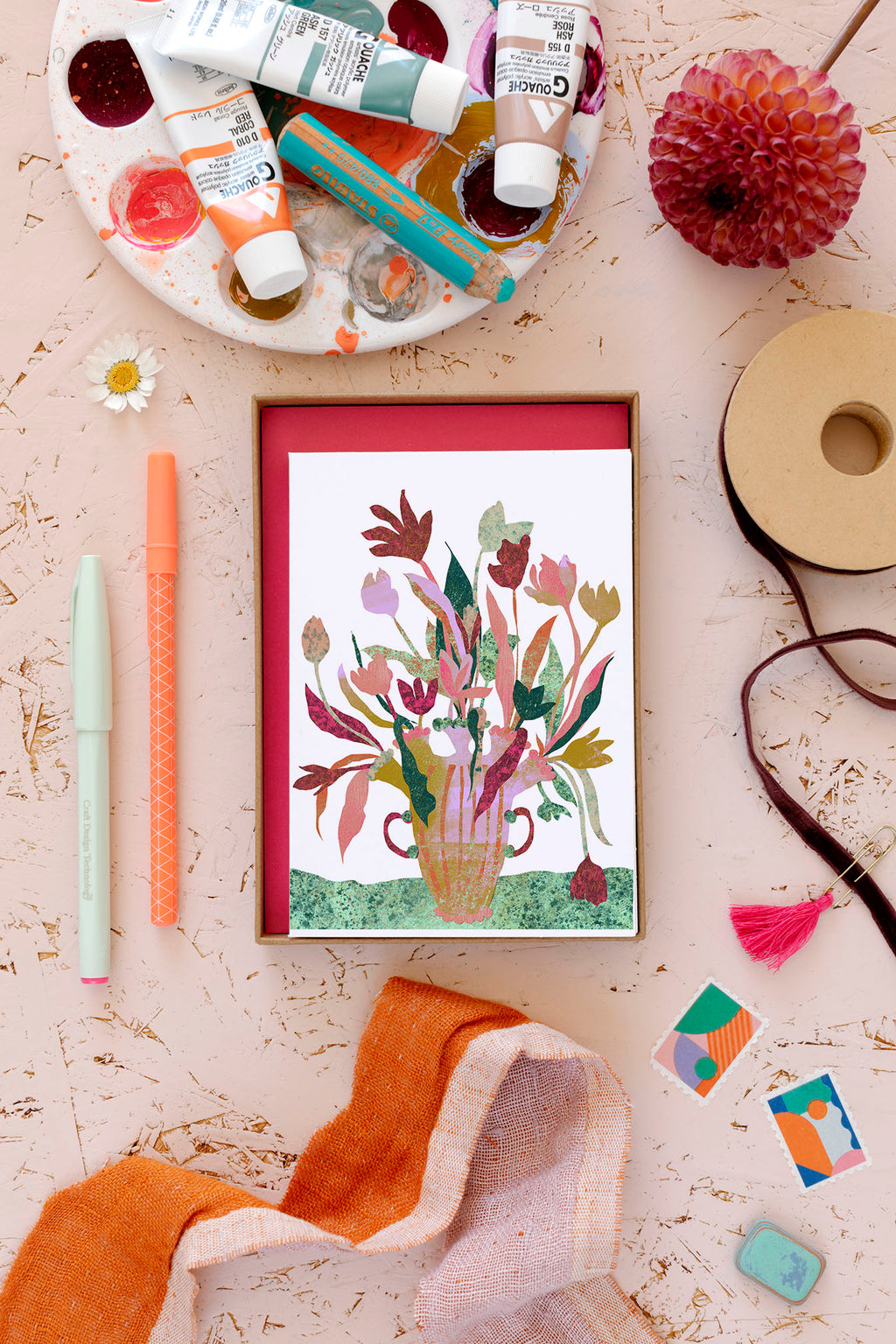 Collage Blooms Card Set I – Floradore